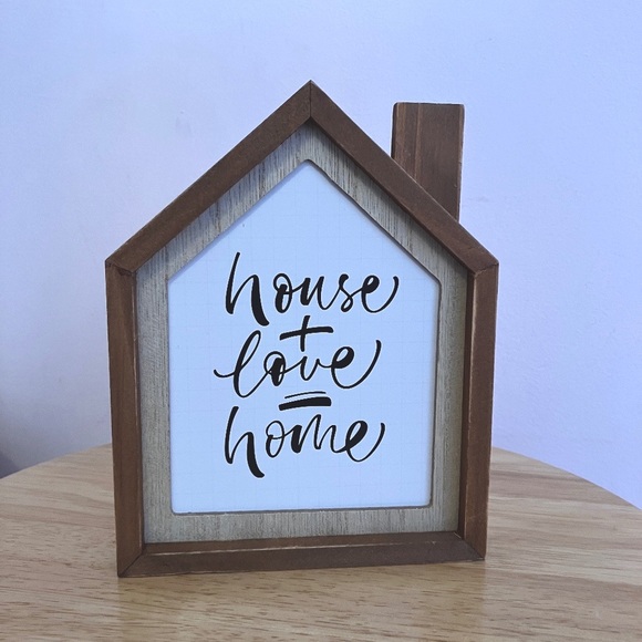 Sonoma | Wall Decor | Nwt Cute Little House Sign | Poshmark